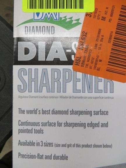 Diamond 10"X4" Diamond Sharpening Pad - Lambrecht Auction, Inc.