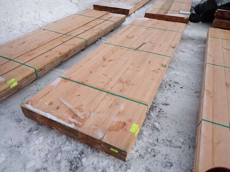 Doug Fir Dimensional Lumber 2" x 10" x 12' - Lambrecht Auction, Inc.