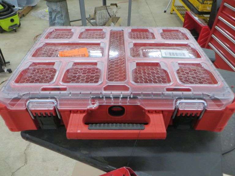 Milwaukee Pack Out Compact Organizer - Lambrecht Auction, Inc.