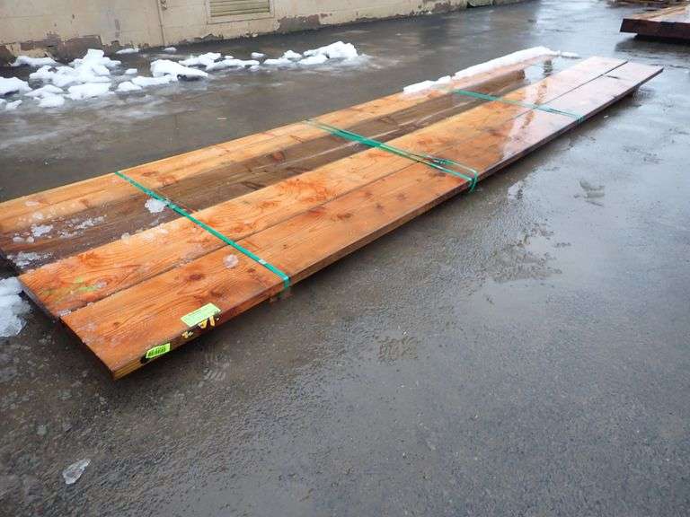 Doug Fir Dimensional Lumber 2" x 12" x 16' - Lambrecht Auction, Inc.