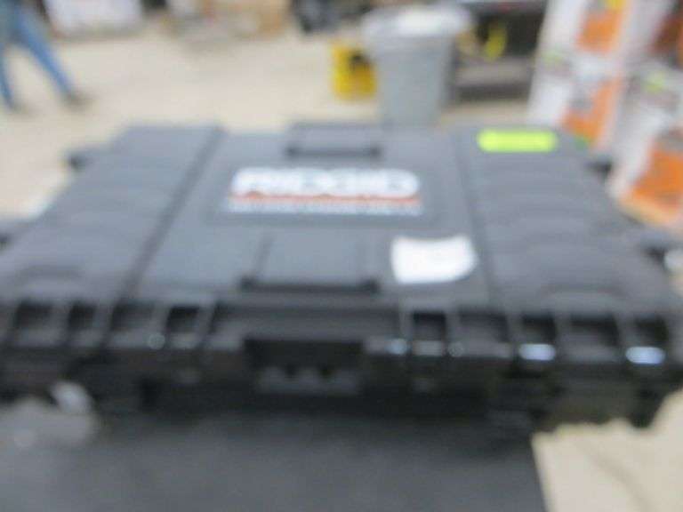 Ridgid Pro Gear Pack Out Box 2.0 - Lambrecht Auction, Inc.