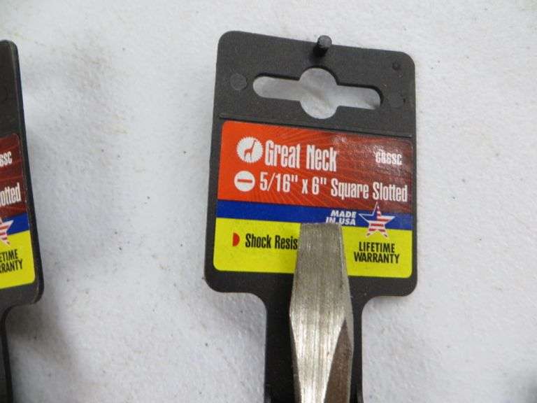 Misc. Great Neck Screw, Nut & Star Drivers - See Details - Lambrecht ...