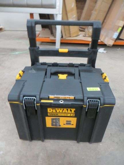 DeWalt Tough System Rolling Tool Box - Lambrecht Auction, Inc.
