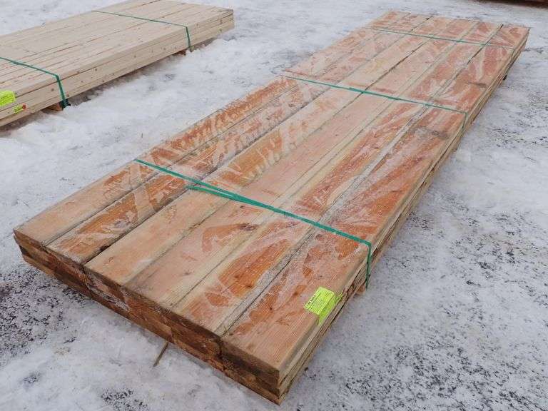 Doug Fir Dimensional Lumber 2" x 8" x 12' - Lambrecht Auction, Inc.