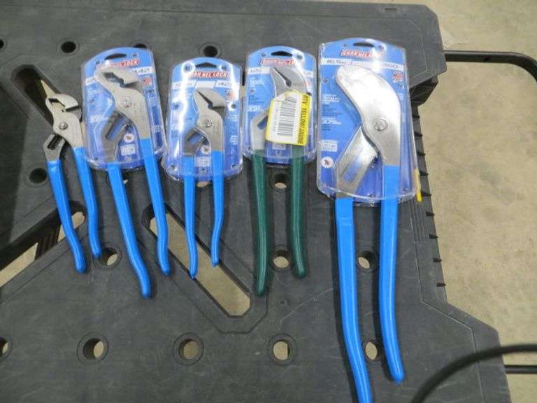 Channel Lock Water Pump Pliers - Assorted Sizes - Lambrecht Auction, Inc.