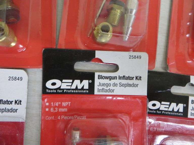 Oem Tools Blowgun Inflator Kits - Lambrecht Auction, Inc.
