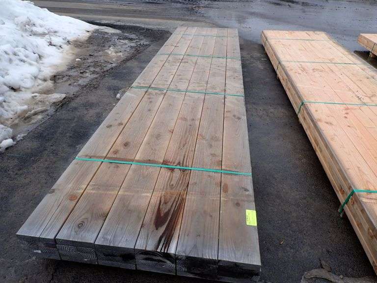 Doug Fir Dimensional Lumber 2" x 8" x 16' *SEE DESC - Lambrecht Auction ...