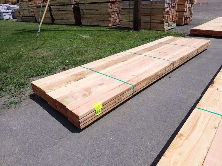 Doug Fir Dimensional Lumber 2" x 10" x 14' - Lambrecht Auction, Inc.