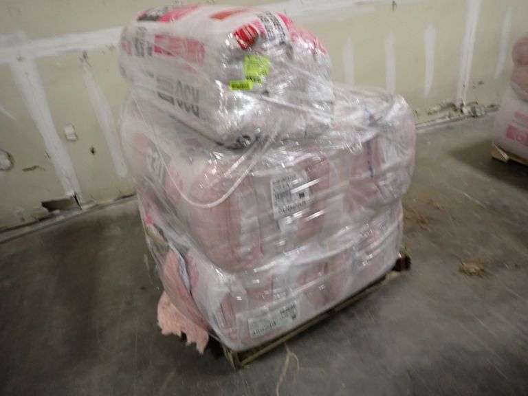 MIXED Fiberglass Bagged Insulation - Lambrecht Auction, Inc.