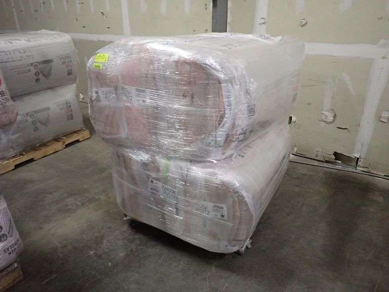 R-19 Faced Fiberglass Bagged Insulation - Lambrecht Auction, Inc.