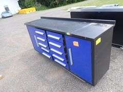 Steelman Work Bench Model 7FT-10D-01B - Lambrecht Auction, Inc.