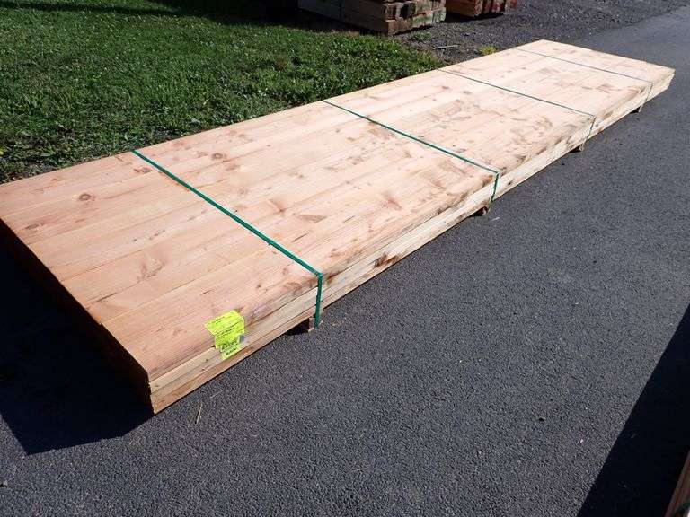 Doug Fir Dimensional Lumber 2" x 10" x 16' - Lambrecht Auction, Inc.