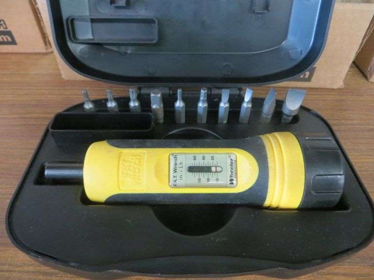 Wheeler "Fat Wrench" Gun Torque Wrench - Lambrecht Auction, Inc.