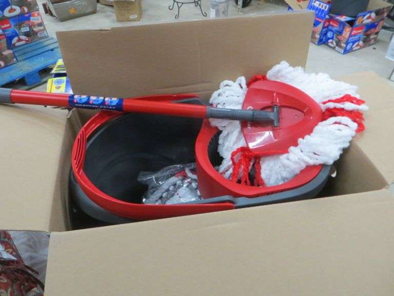 O Cedar Spin Mop And Bucket System Lambrecht Auction Inc