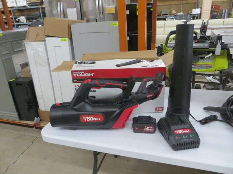 Hyper Tough 20V 4AMP Cordless Turbine Blower - Lambrecht Auction, Inc.