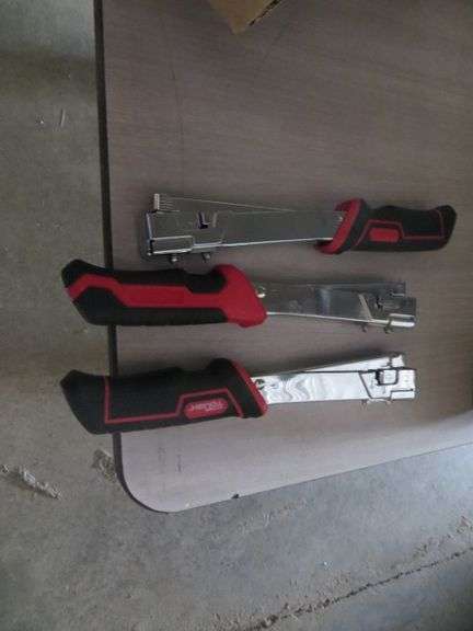 Hyper Tough Slap Staple Gun (3) - Lambrecht Auction, Inc.