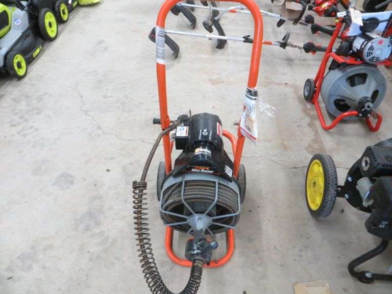 Ridgid Power Snake See Details - Lambrecht Auction, Inc.