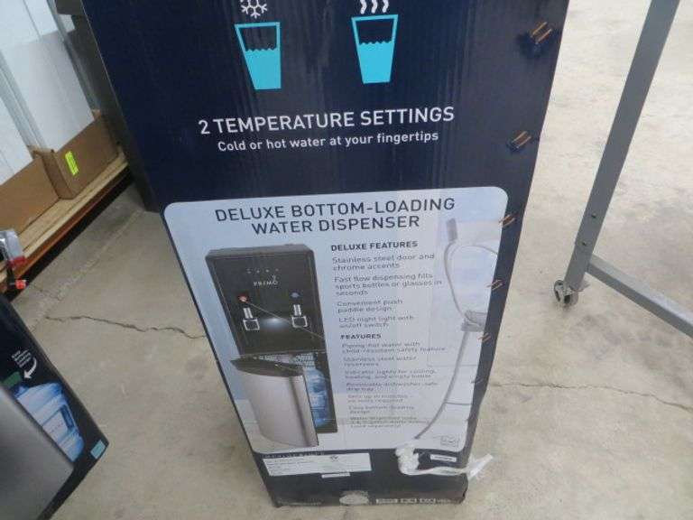 Primo Water & Dispenser, 2 Temperature Settings - Lambrecht Auction, Inc.