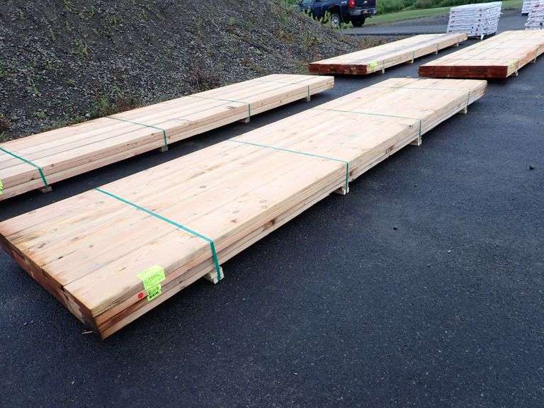 Doug Fir Dimensional Lumber 2" x 10" x 16' - Lambrecht Auction, Inc.