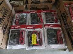Hyper Tough Digital Multi Meter (6) - Lambrecht Auction, Inc.