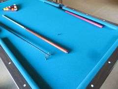 Gotham Pool Table - 8'4" Long - Lambrecht Auction, Inc.