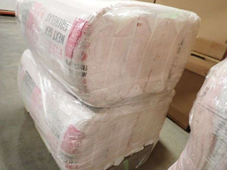 R30 Faced Fiberglass Bagged Insulation - Lambrecht Auction, Inc.