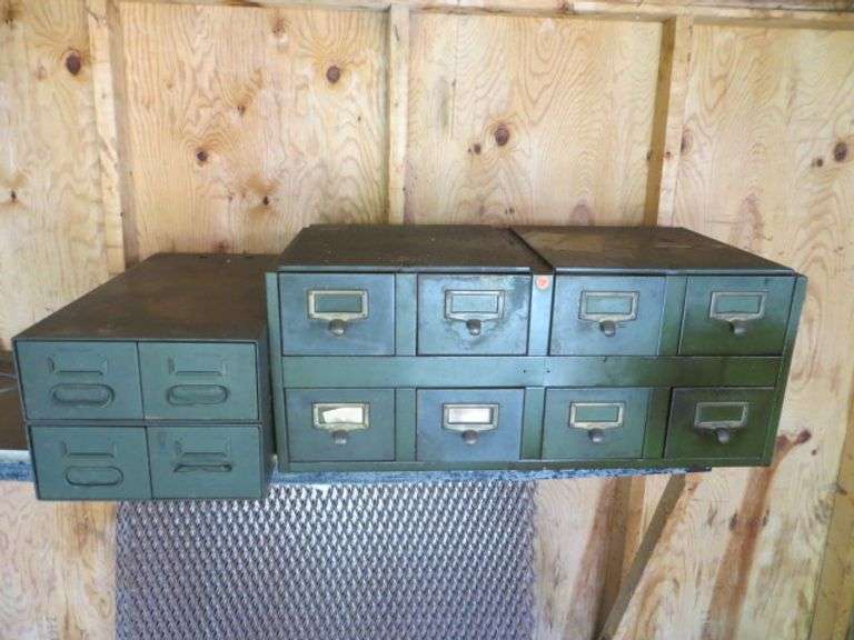 Card File Drawers - Lambrecht Auction, Inc.