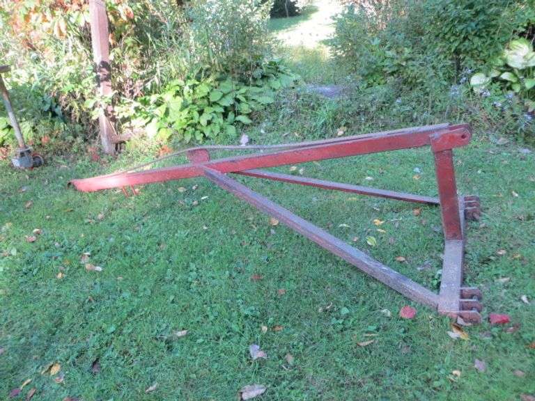 3 Pt. Hitch Boom Lift - Lambrecht Auction, Inc.