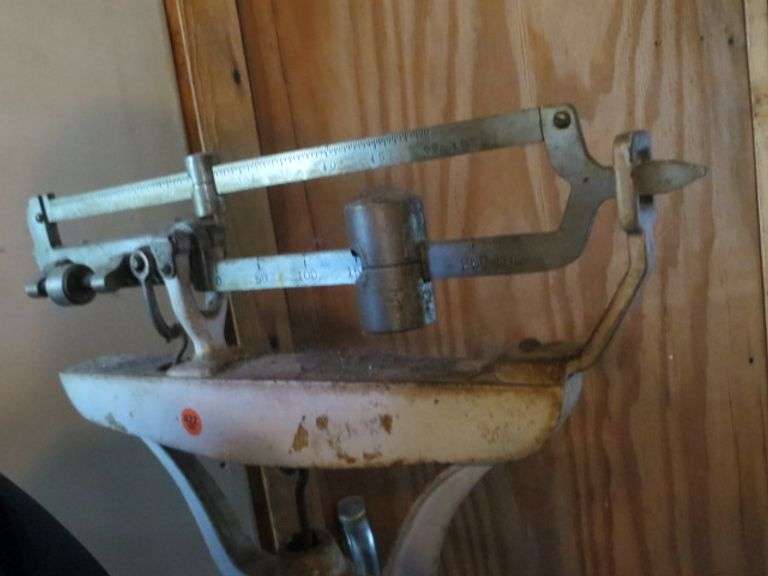 Old Doctor's Office Scales - Lambrecht Auction, Inc.