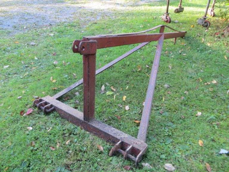 3 Pt. Hitch Boom Lift - Lambrecht Auction, Inc.