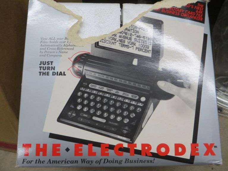 Printing Calculators, Electric Rolodex, Manuel Typewriter - Lambrecht ...