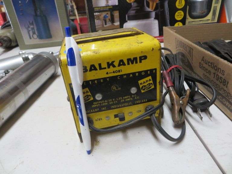 Balkamp Battery Maintainer - Lambrecht Auction, Inc.