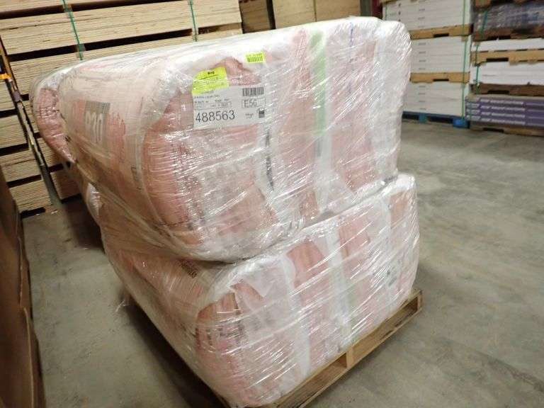 R30 Faced Fiberglass Bagged Insulation - Lambrecht Auction, Inc.