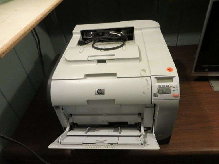 Hewlett Packard Printer And Computer Monitors - Lambrecht Auction, Inc.