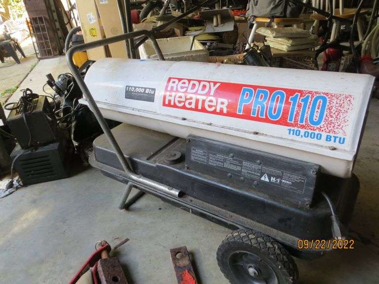 Reddy Heater Pro 110 Kerosene Heater - Lambrecht Auction, Inc.
