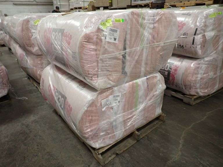 R30 Faced Fiberglass Bagged Insulation - Lambrecht Auction, Inc.