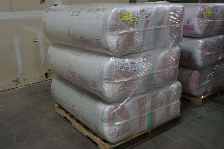 R-22 Fiberglass Insulation Batted - Lambrecht Auction, Inc.