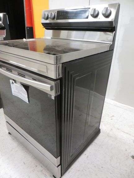 Samsung 5-Burner Electric Range - SS Front - See Details - Lambrecht ...