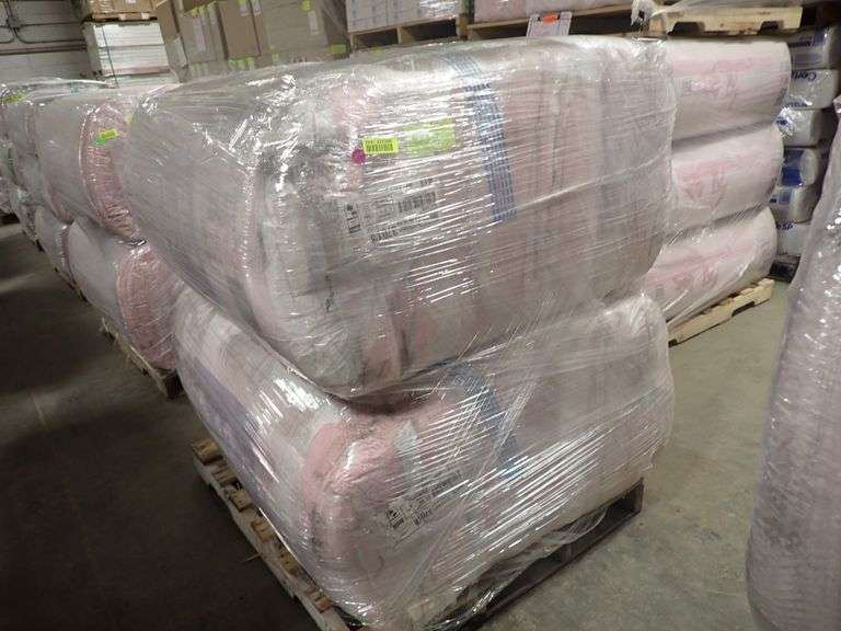 R- 13 Foil Faced Fiberglass Bagged Insulation - Lambrecht Auction, Inc.