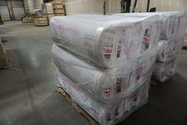R-22 Fiberglass Insulation Batted - Lambrecht Auction, Inc.