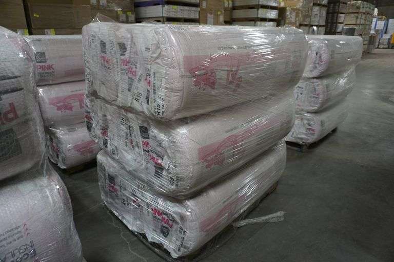 R-15 Fiberglass Insulation Batted - Lambrecht Auction, Inc.