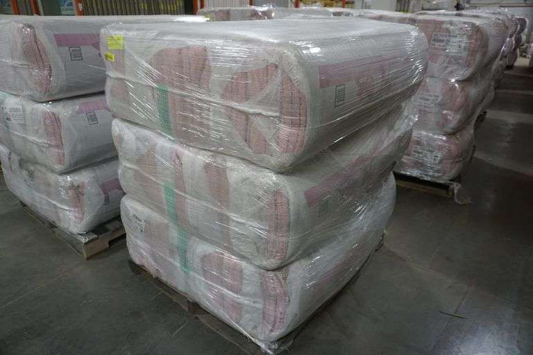 R-22 Fiberglass Insulation Batted - Lambrecht Auction, Inc.