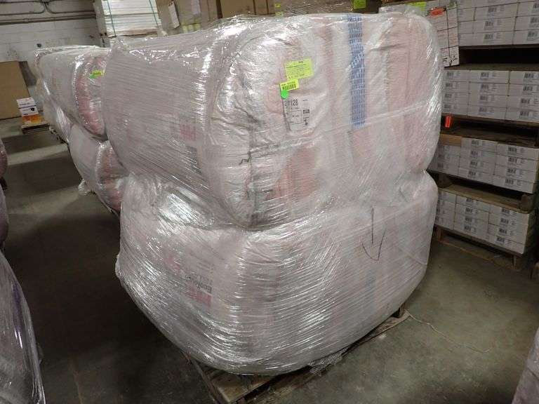 R- 13 Foil Faced Fiberglass Bagged Insulation - Lambrecht Auction, Inc.