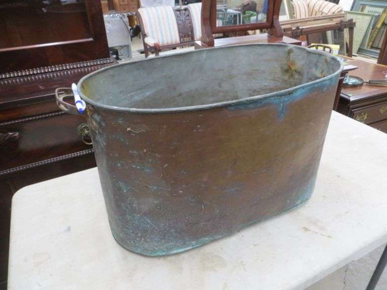 Early Copper Boiler - Lambrecht Auction, Inc.