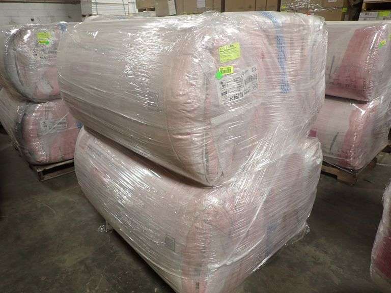 R- 13 Unfaced Fiberglass Bagged Insulation - Lambrecht Auction, Inc.