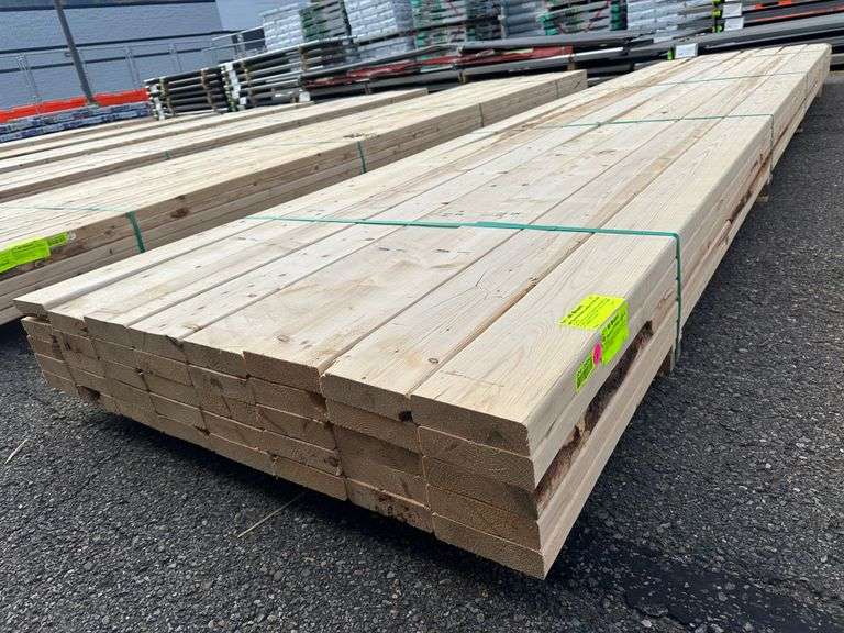 SPF Dimensional Lumber 2"x6"x16' - Lambrecht Auction, Inc.