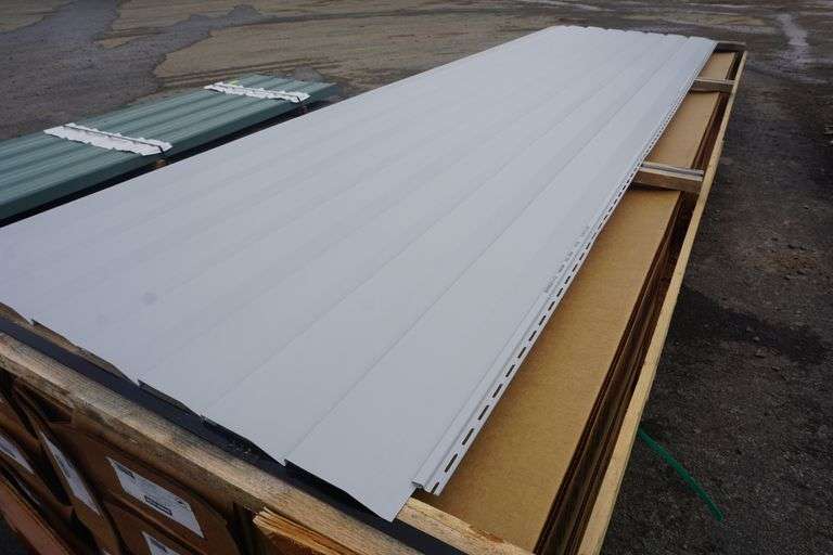 DL-5 Harbor Stone Vinyl Siding 12' - Lambrecht Auction, Inc.