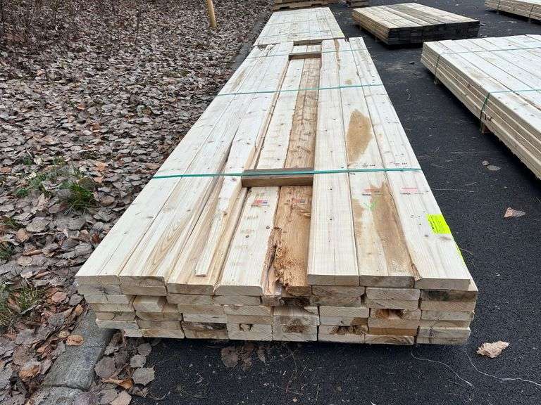 SPF Dimensional Lumber 2"x6"x12' *SEE DESCRIPTION* - Lambrecht Auction ...