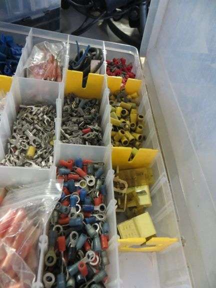 Electrical Terminals - 2 Trays - Lambrecht Auction, Inc.