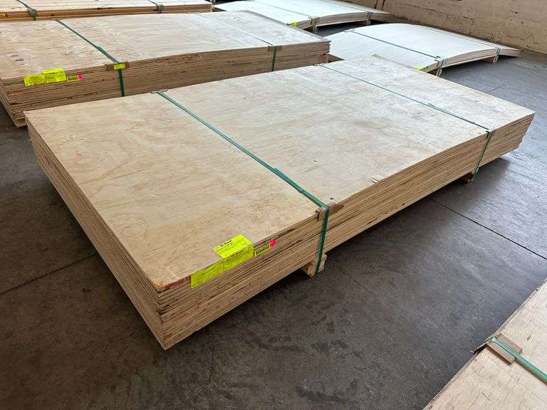 Plywood 1/2"x48"x96" *See Description* - Lambrecht Auction, Inc.